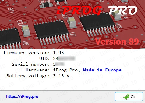 Installation and activation scripts iProg Pro